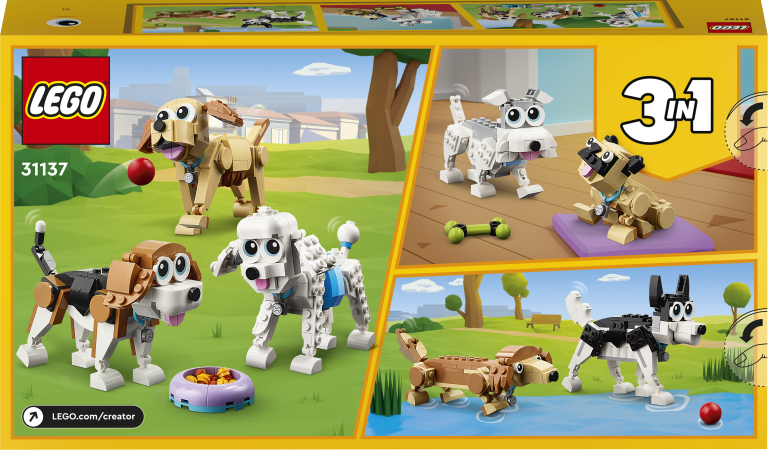 Pfeifer Shop - LEGO® Creator Niedliche Hunde